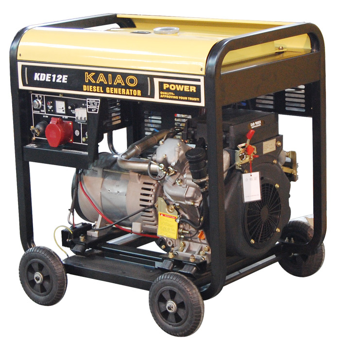 10kva Portable Diesel Generator (KDE12E) - China Generator Products ...