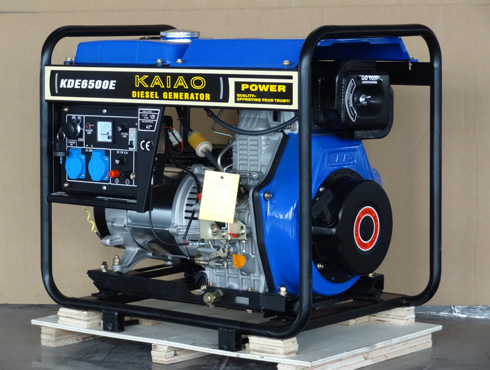 5kVA Best Diesel Generator 6500E Electric Start Open Generator - China ...