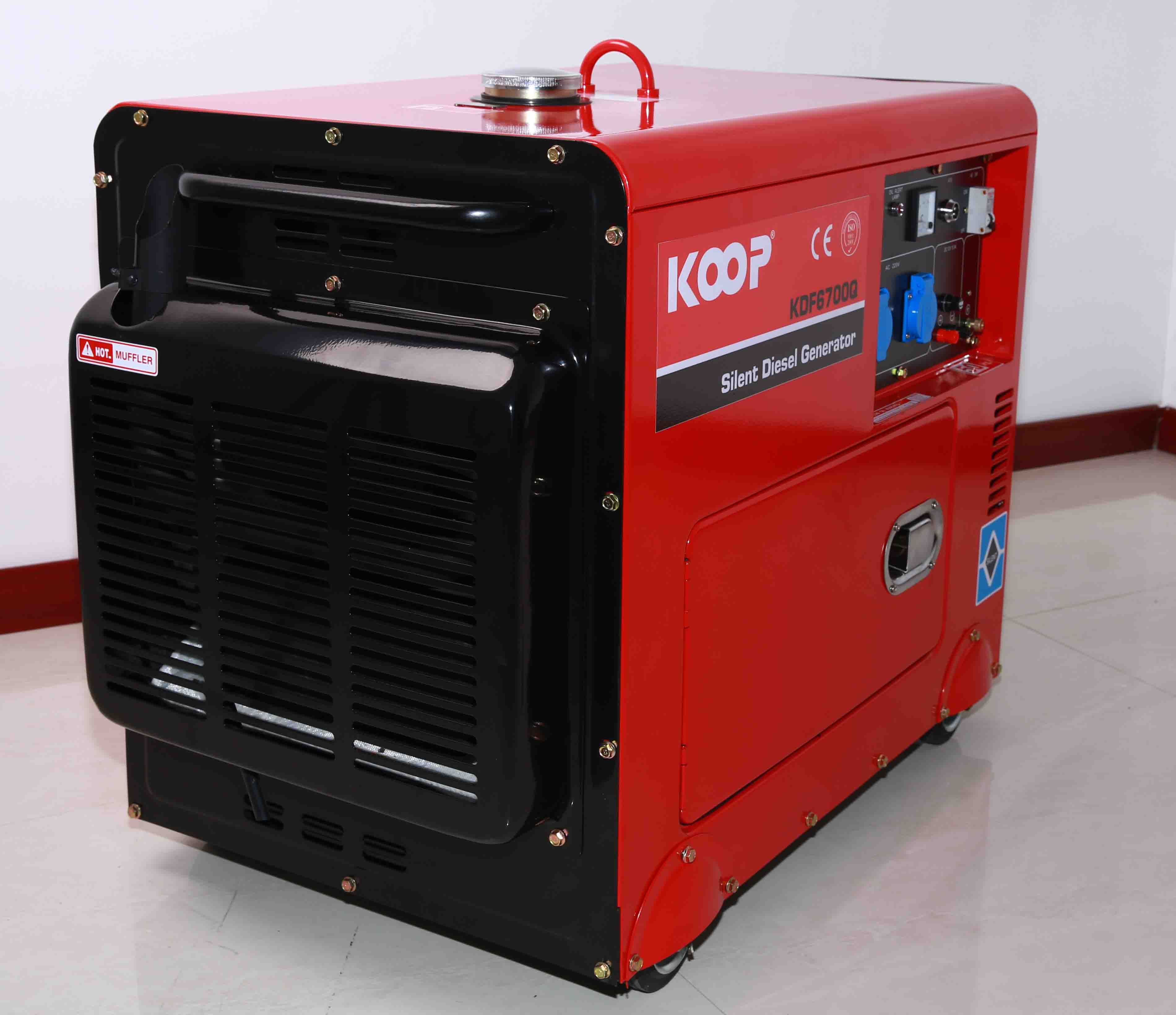 5kw Diesel Generator (KDF6500AQ) - China Generator Products, Generator ...