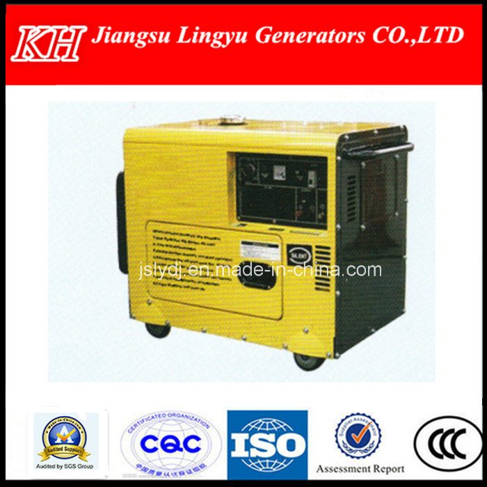3.5kVA Brush Single Phase AVR Recoil or E-Starting Electric Generator ...