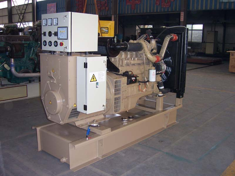 10-300Kw Diesel Gensets in Both Open and Silent Types Std Control Panel ...