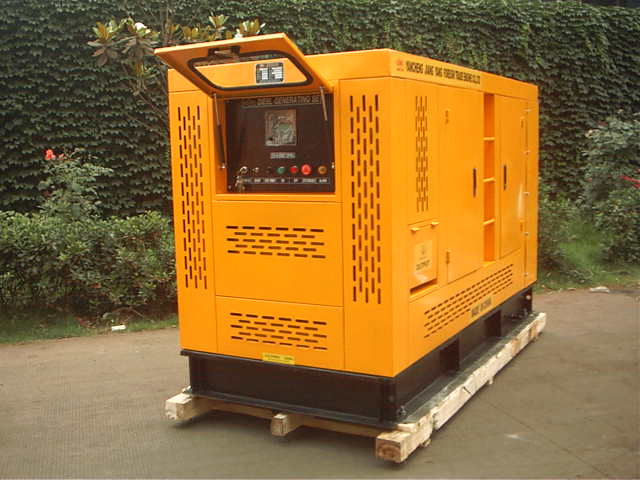 Diesel Gensets In both Open and Silent Types with STD Control Panel and ...