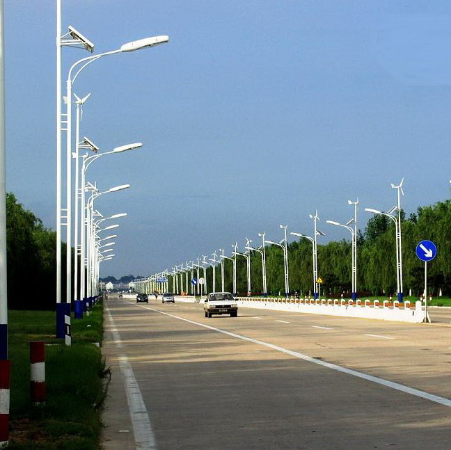 Wind-Solar Hybrid LED Street Light Lamp System - China Generator ...