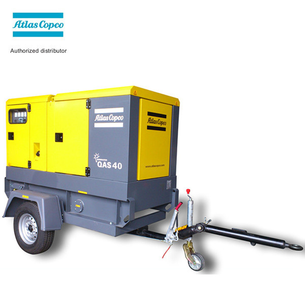 Qas30 Atlas Copco Kubota Diesel Engine Silent Generator - China ...