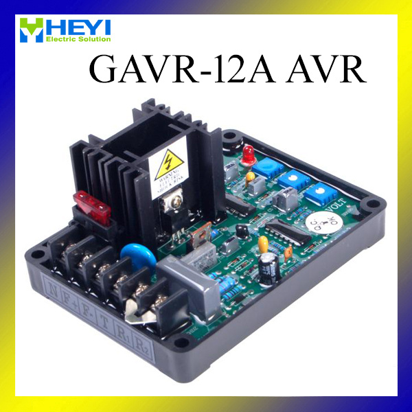 Gavr-12A Brushless Generator Universal AVR 12A Auto Voltage Regulator ...