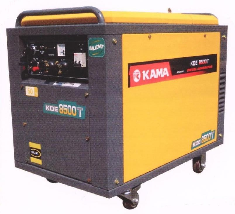 KAMA 6.0kw Diesel Generator KDE8500T - China Generator Products ...