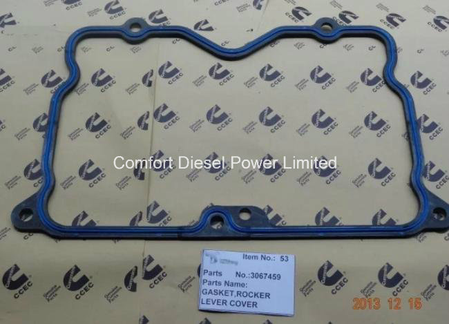 Cummins Nta855 Engine 3067459 Gasket, Rocker Lever Cover - China ...