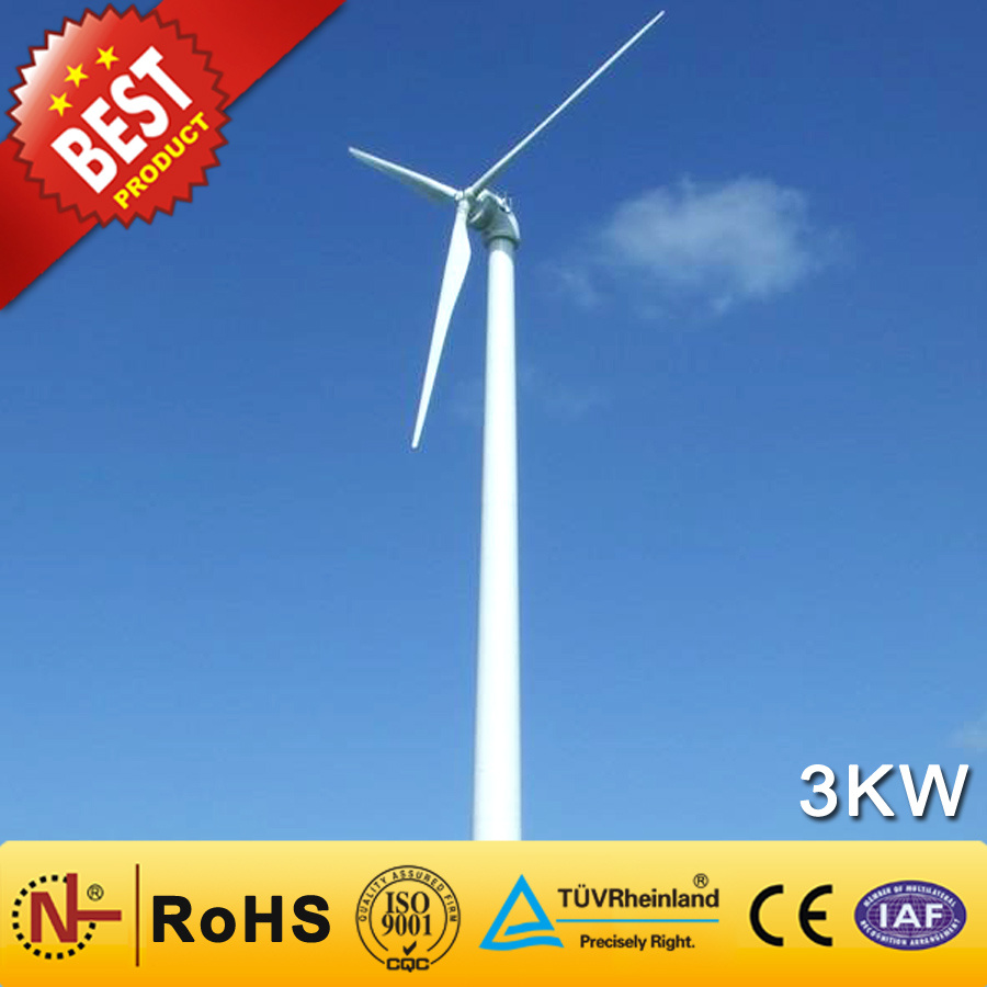 Horizontal Axis Wind Turbine Generator (3KW) - China Generator Products ...