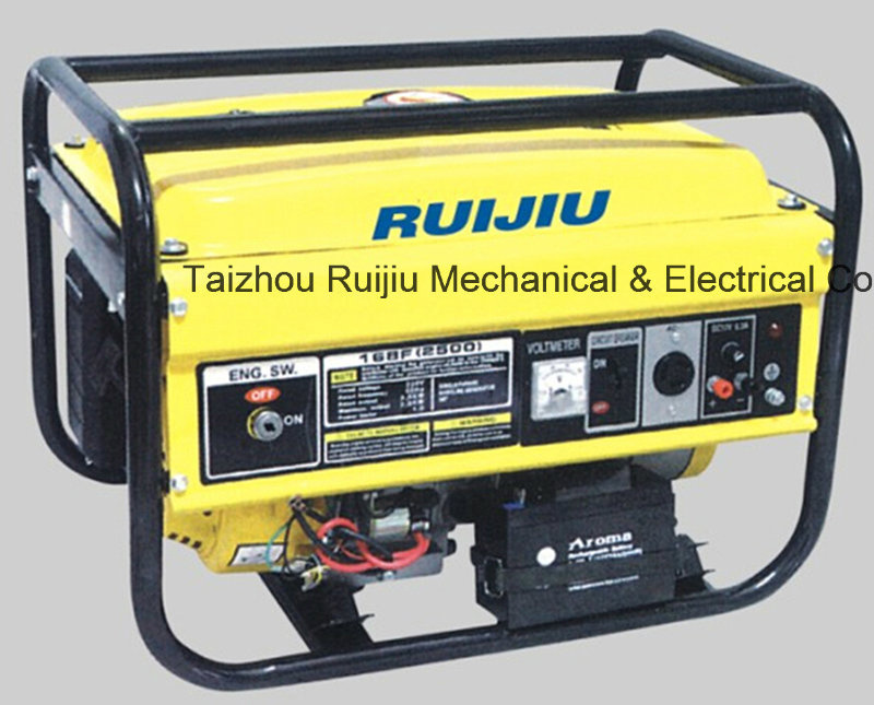 Portable Generator with 168F Engine (RJ2500DXE) - China Generator ...