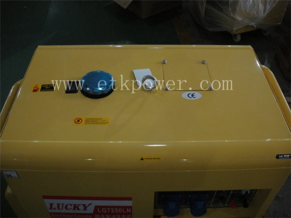 Silent Model 6kw Diesel Generator (DG7250LN) - China Generator Products ...