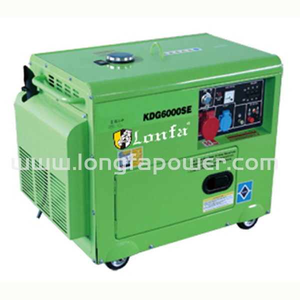 South Africa 5kw 5kVA Silent Type Key Start Power Diesel Generator ...