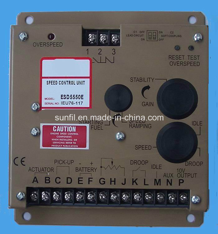 Generator Speed Control Unit ESD5550e - China Generator Products ...