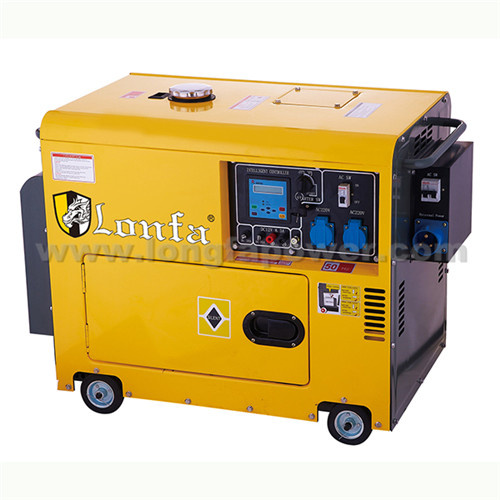 Portable Three Phase 3.5kVA Diesel Generator for Home Use - China ...