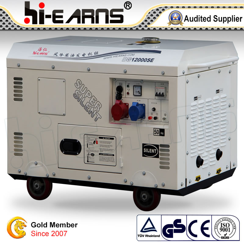 Silent Type Diesel Generator Dg12000se (8.5KW) - China Generator ...