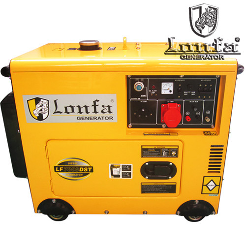 5kw 6kVA Small Three Phase Silent Diesel Generators - China Generator ...