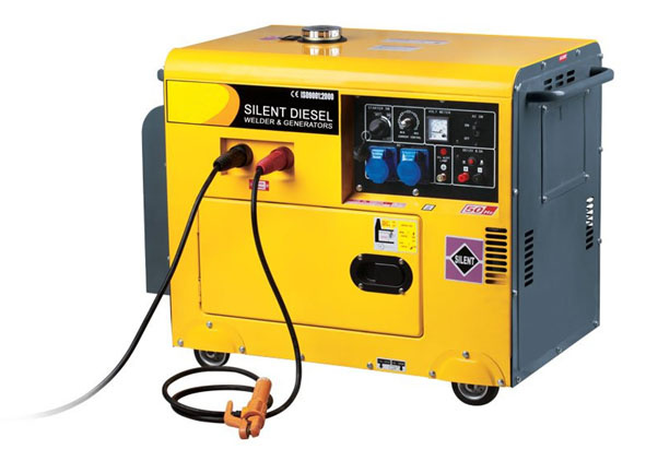 Air Cooled 5/6kw Portable Ats Super Silent Diesel Generator - China ...