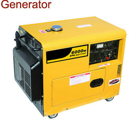 Diesel Fuel Generator with Fuel Meter / Oil Alert and Automatic Voltage ...