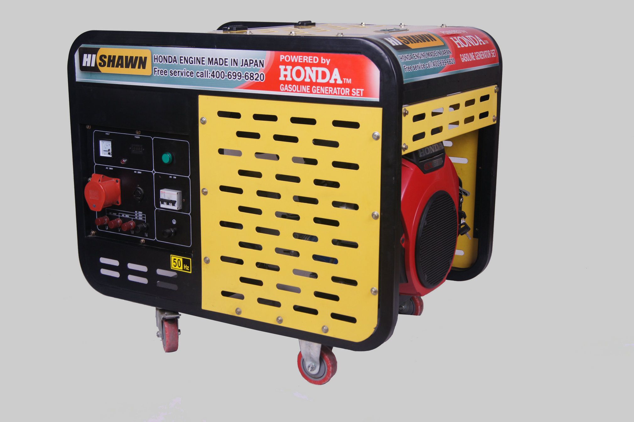 Original Honda Engine 10kVA Open Type Gasoline Generator - China ...
