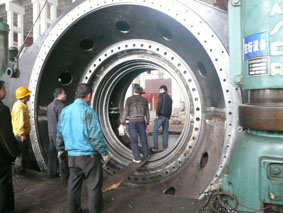 Steam Turbine Assembled LP Inner Inner Casing with Inner Outer Casing ...