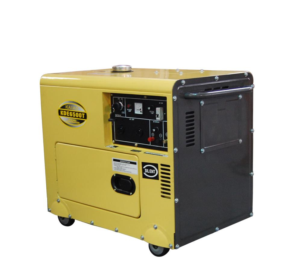 5kVA Portable Silent Type Diesel Generator (5kVA/6500T) - China Generator Products, Generator ...