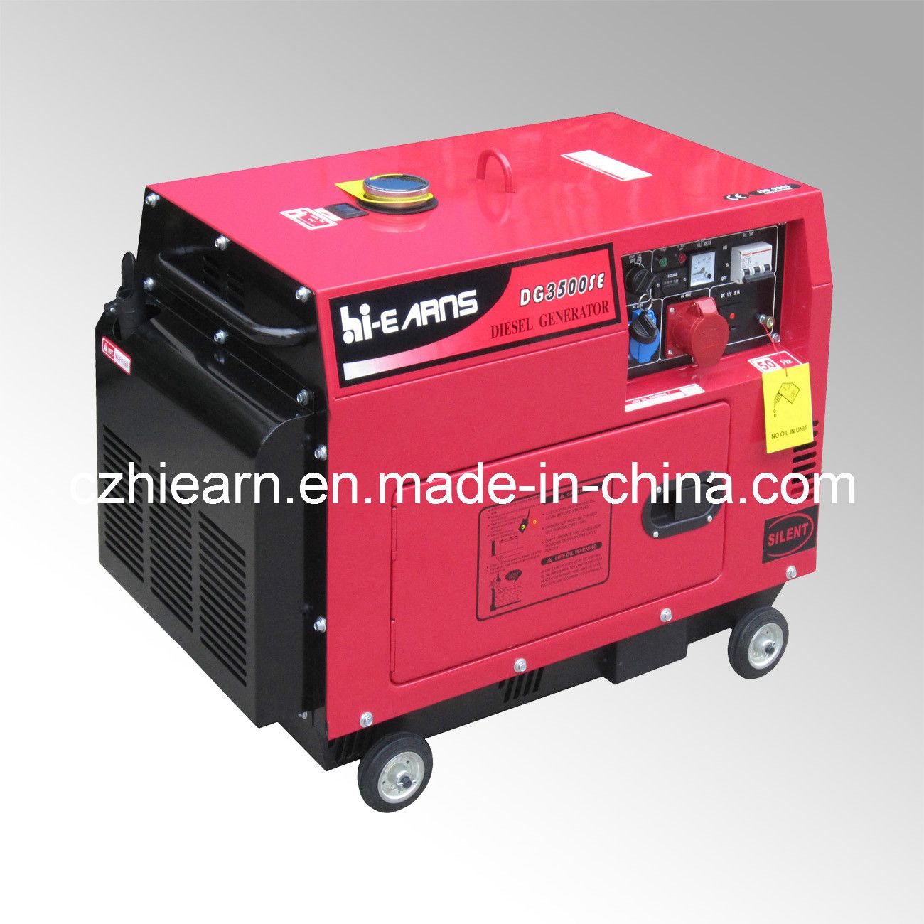 Air-Cooled Silent Type Single Cylinder Diesel Generator (DG3500SE ...