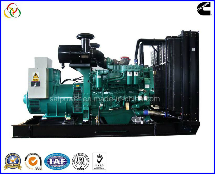 550kw/687kVA Electric Alternator Diesel Fuel Power Generator with ...