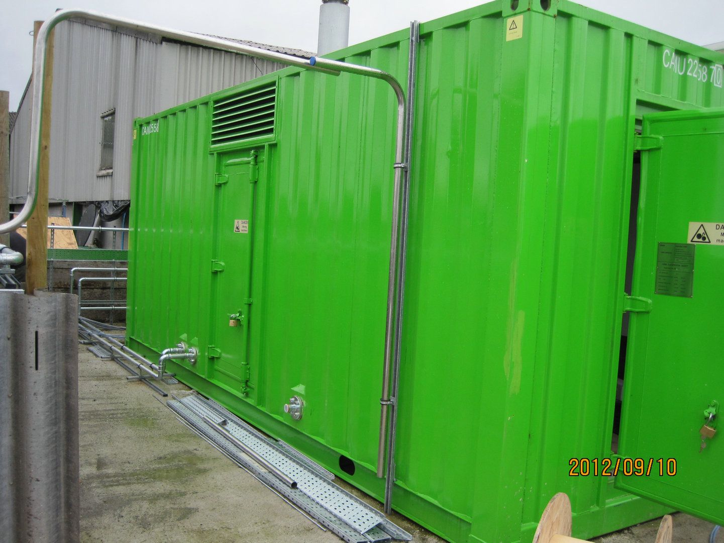 120kw Natural Gas Power Plant/ CHP Gas Generator Plant/ Cogeneration ...