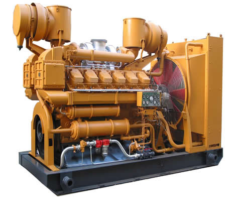ISO 9001 Gas/Electric Motor Nature Gas Engine Generator Sets - China ...
