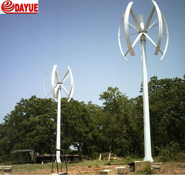 10kw Maglev Axis Wind Turbine / Vertical Wind Geneartor - China ...