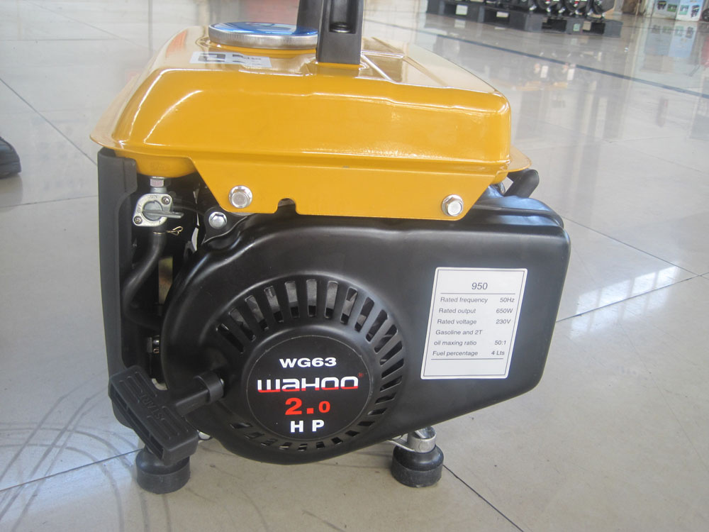 CE Approval 650W Portable Gasoline Generator (WH950) - China Generator ...