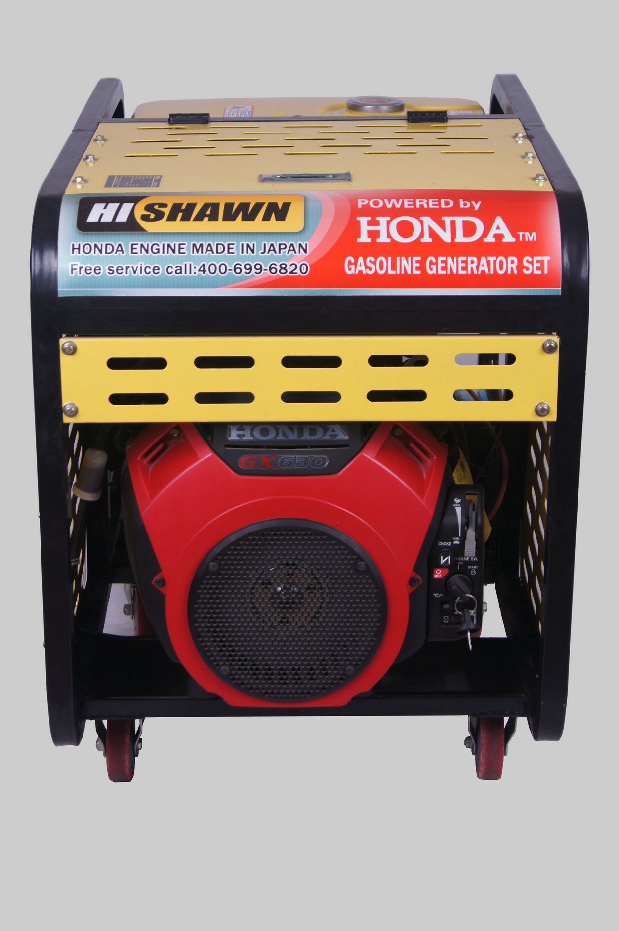 Original Honda Engine 10kVA Open Type Gasoline Generator - China ...