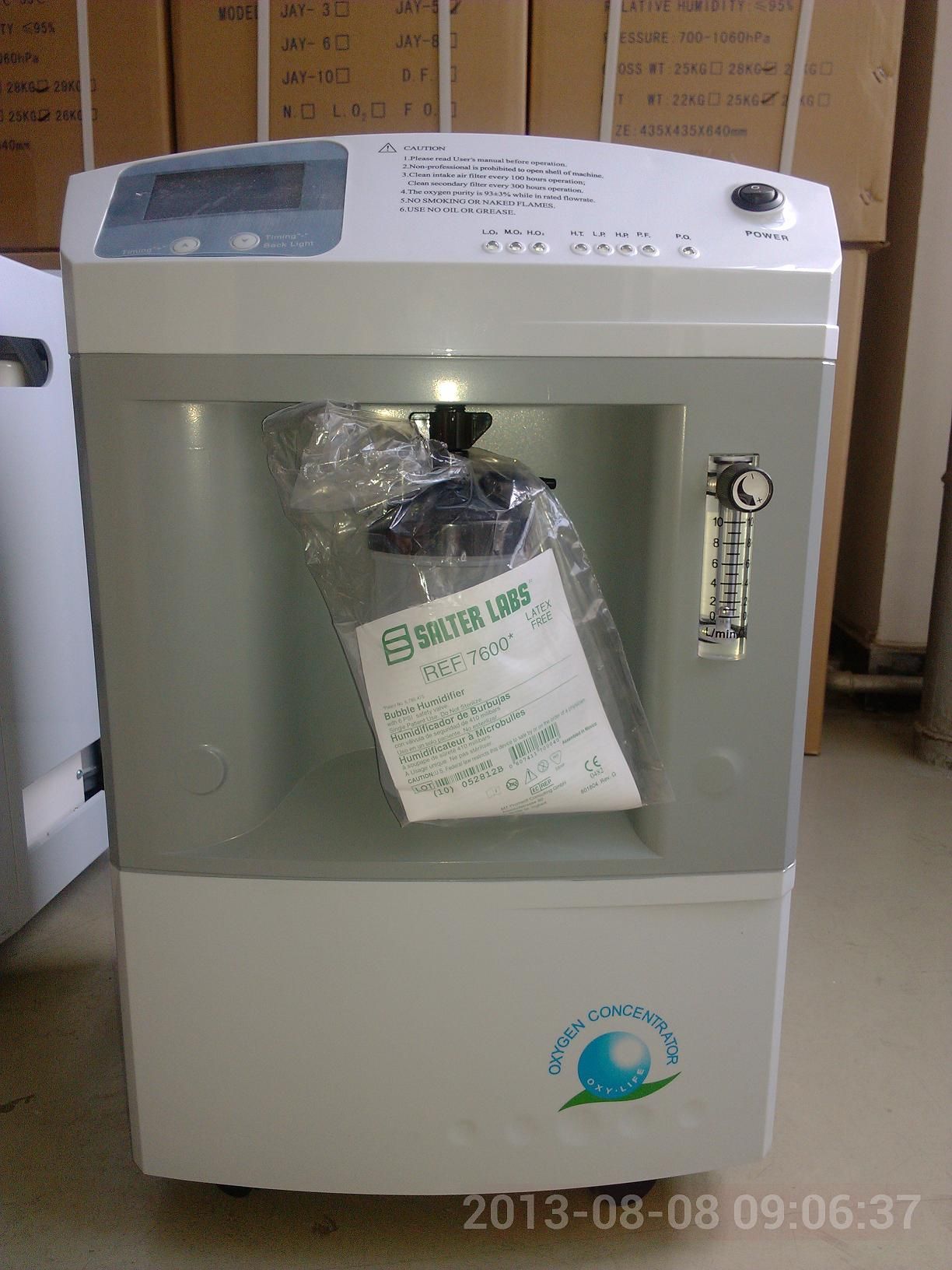 Medical Oxygen Concentrator with Pulse Oximeter, Nebulizer (5 L/ 6L/ 8L ...