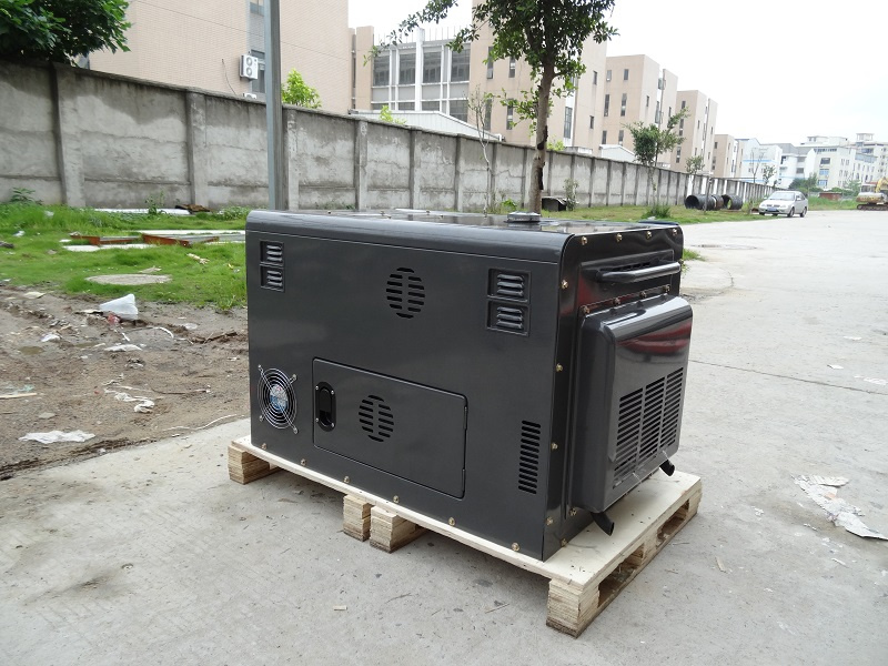 Air-Cooled, V-Twin Cylinder Diesel Generator 8kw/10kVA - China ...