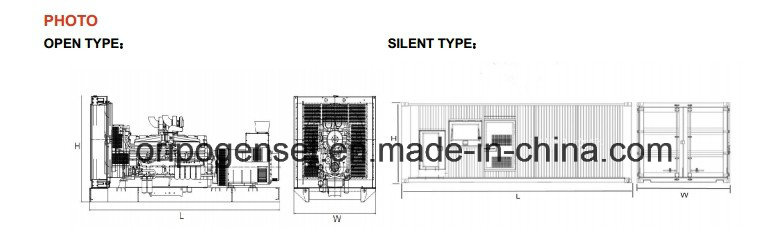 1200kVA Cummins Industrial Diesel Electric Power Generator - China ...